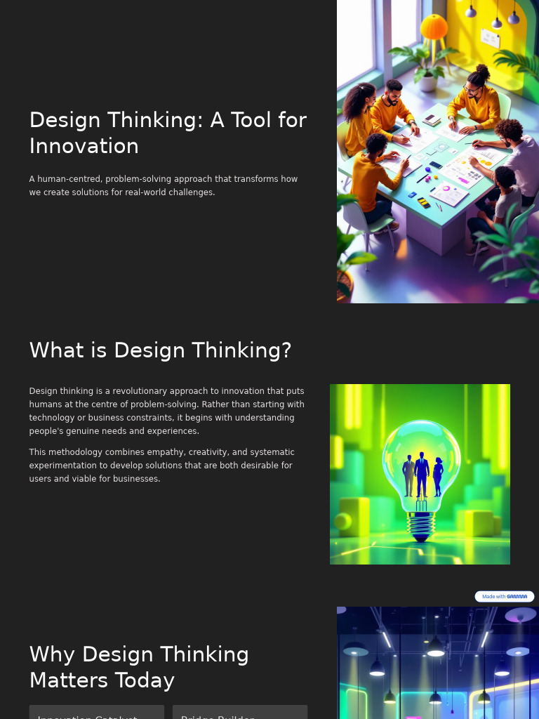 Design Thinking A Tool For Innovation3 | PDF | Design Thinking | Innovation