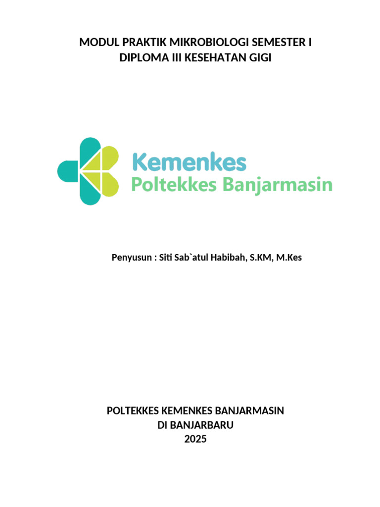 Protap Mikrobiologi Sem 1 2025 | PDF