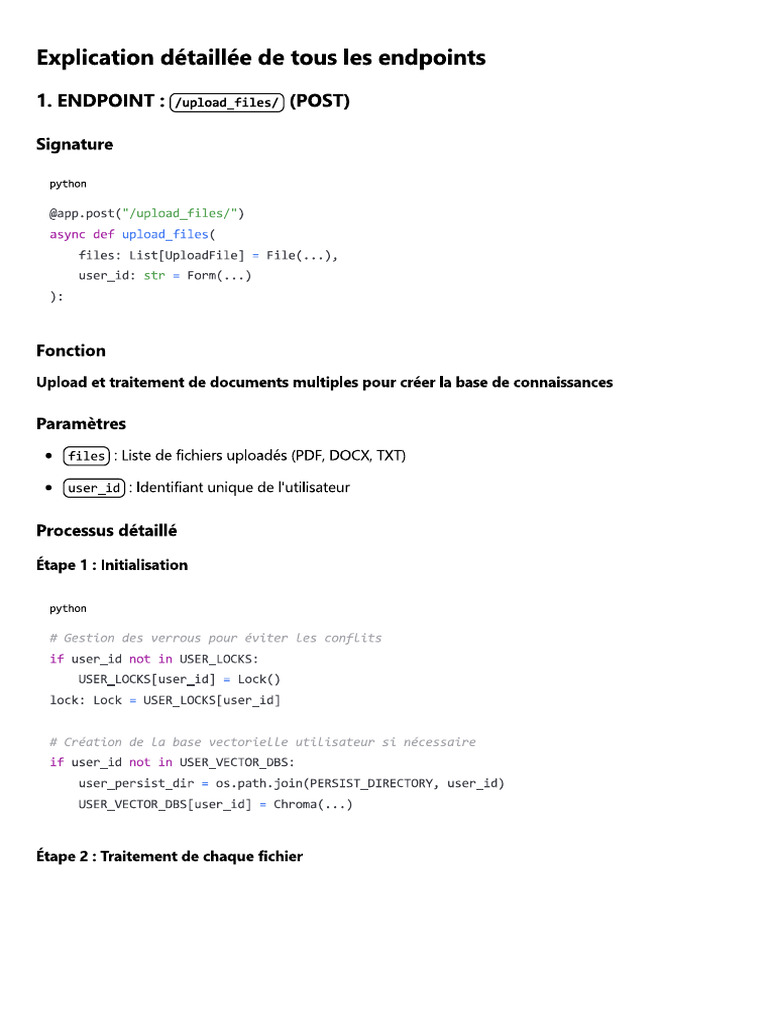 Endpoints Code | PDF