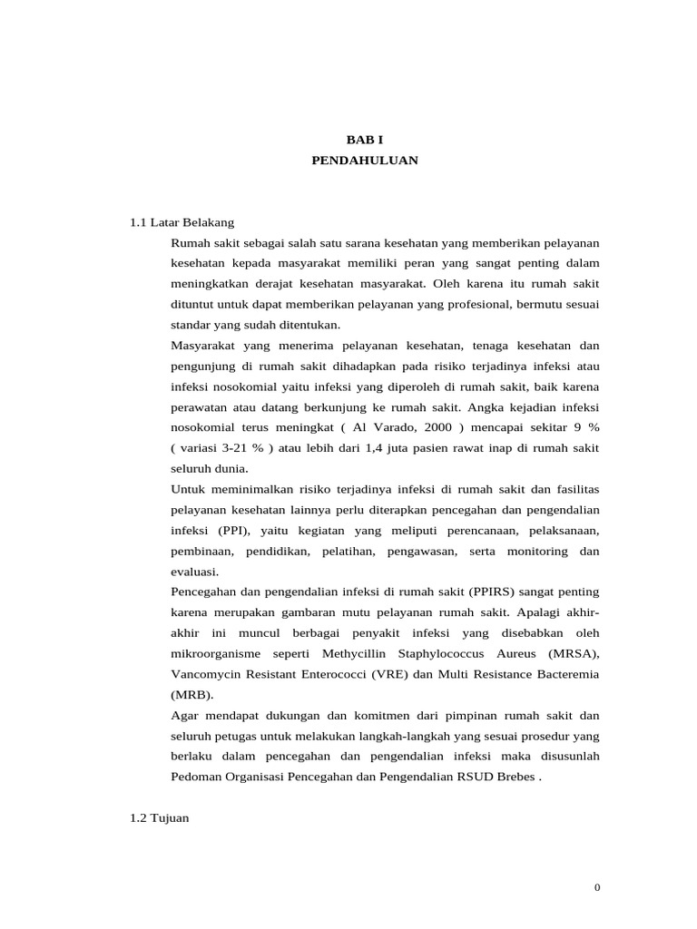Pedoman Organisasi Ppi | PDF