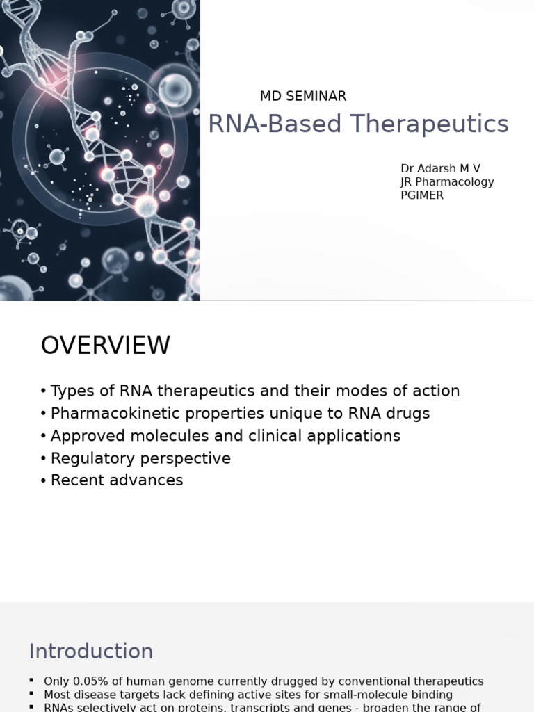 RNA Therapeutics: Competitors Overview | PDF | Rna | Small Interfering Rna