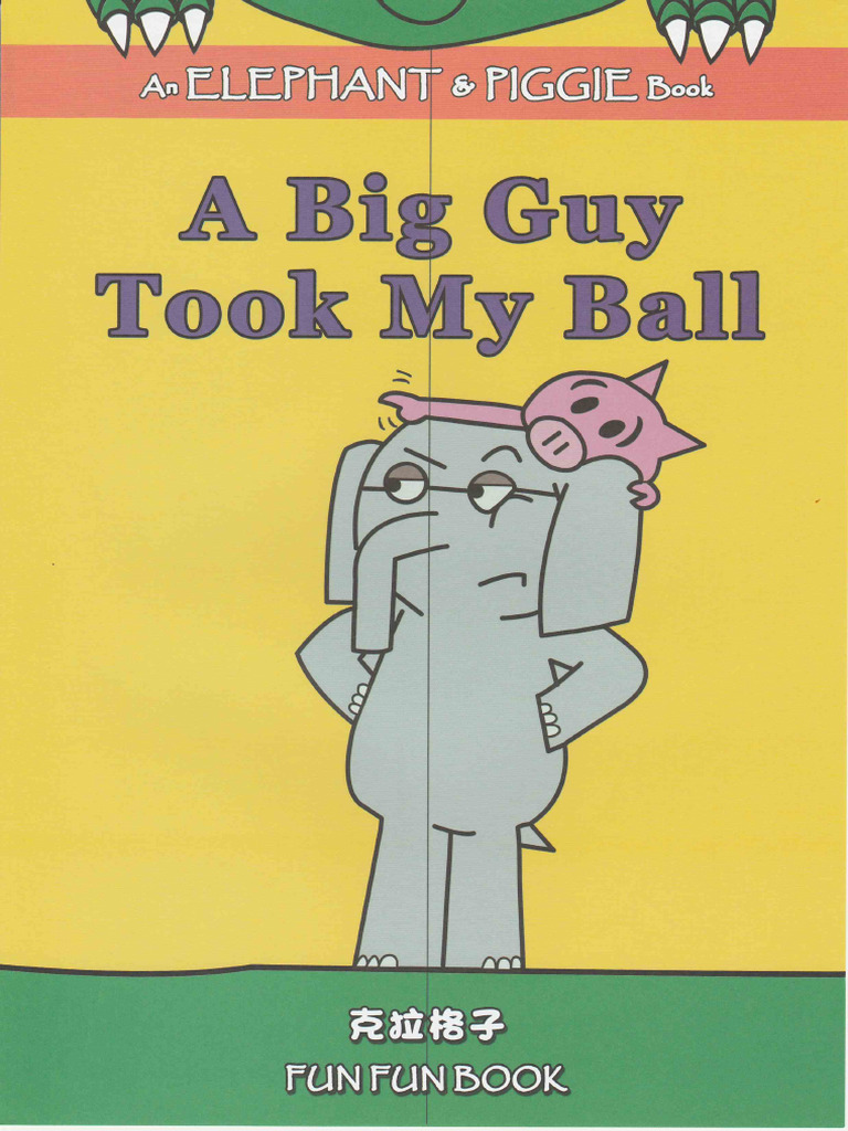 Lapbook-A Big Guy Took My Ball | PDF