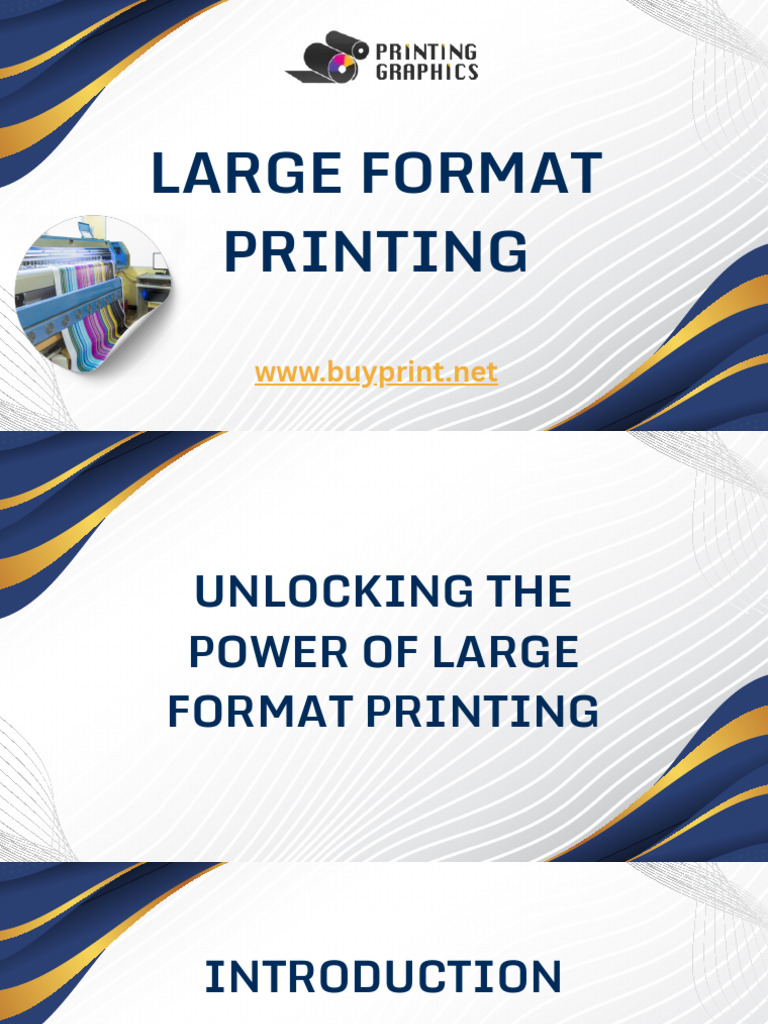 Large Format Printing Guide and Benefits | PDF | Graphic Design ...