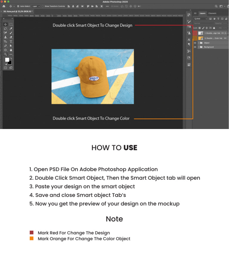 How To Use Mockup | PDF