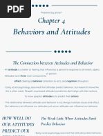 Belief, Attitude, Intention, Behavior | PDF | Attitude (Psychology ...