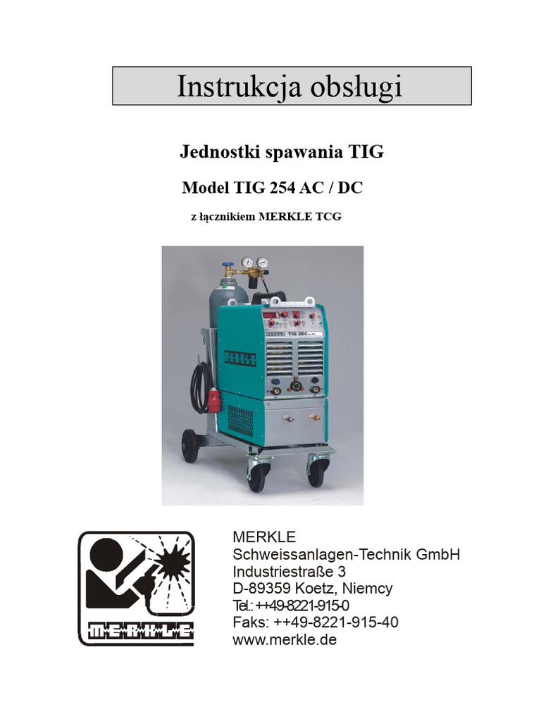 MERKLE Tig - 254 - Acdc | PDF