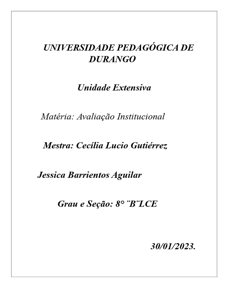 Modelo de Avaliação de Michael Scriven | PDF