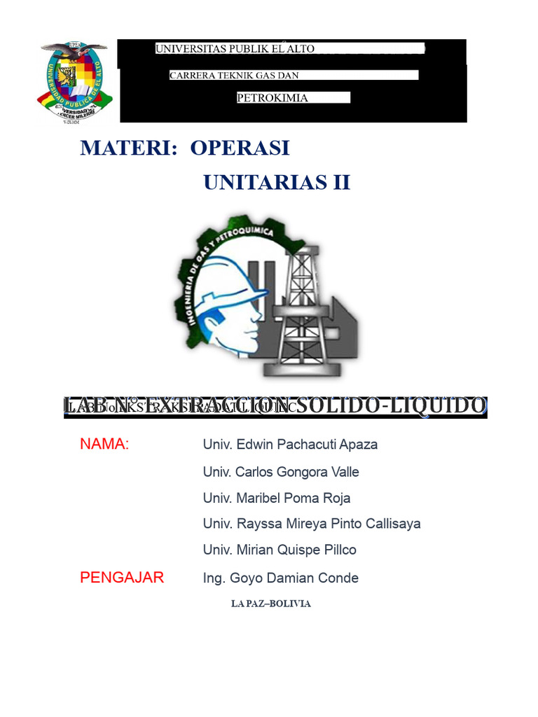 Laporan Ekstraksi Padat Cair | PDF