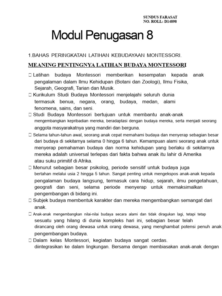 Modul Tugas 8 | PDF