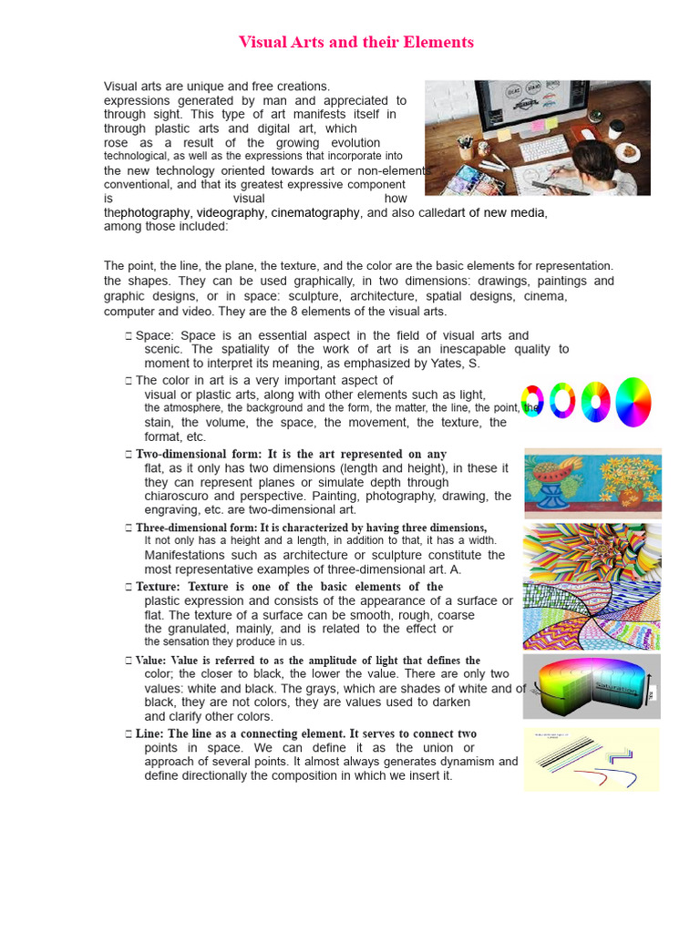 Visual Arts and Their Elements | PDF | Composition (Visual Arts) | The Arts