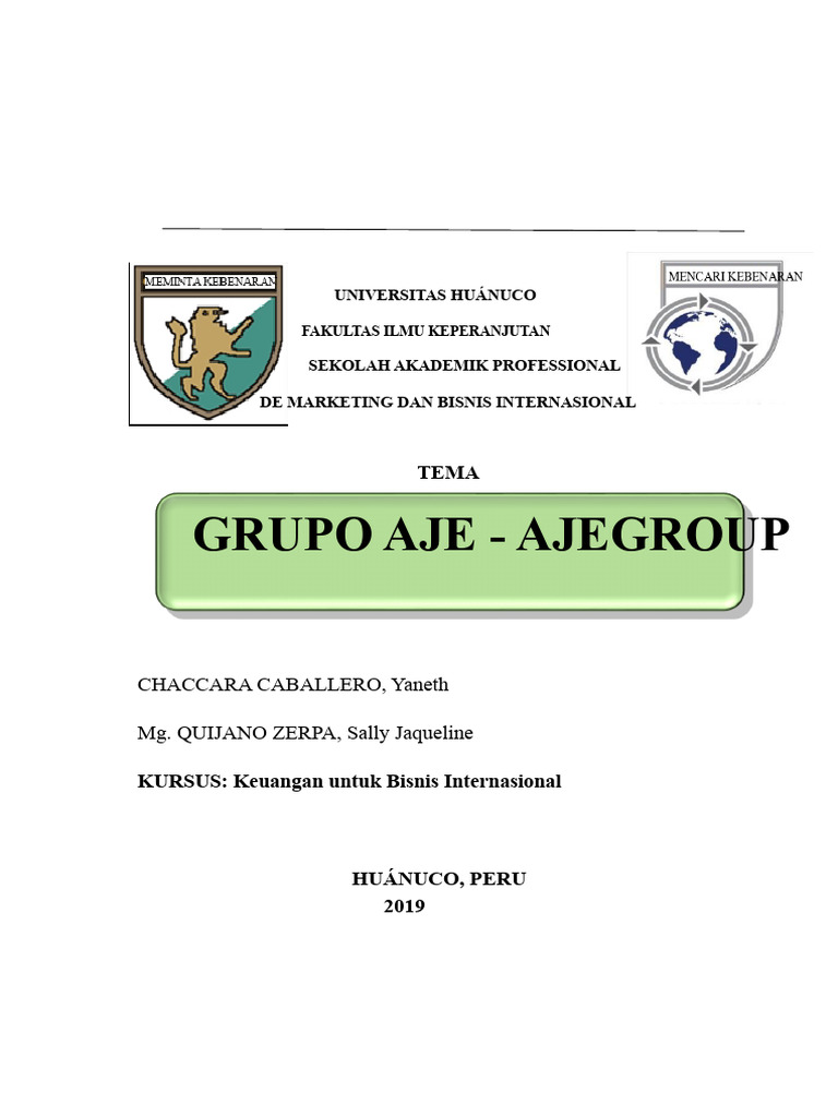AJEGROUP | PDF