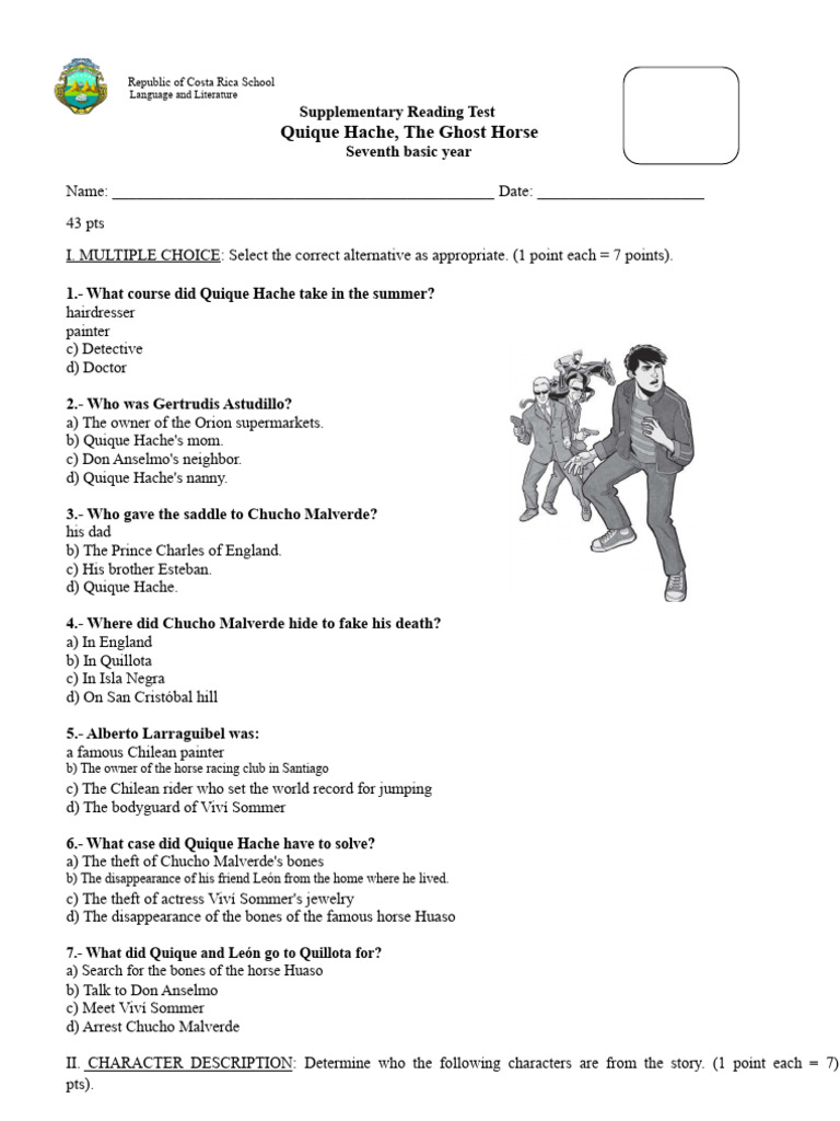 Test Quique-Hache-The-Ghost-Horse | PDF
