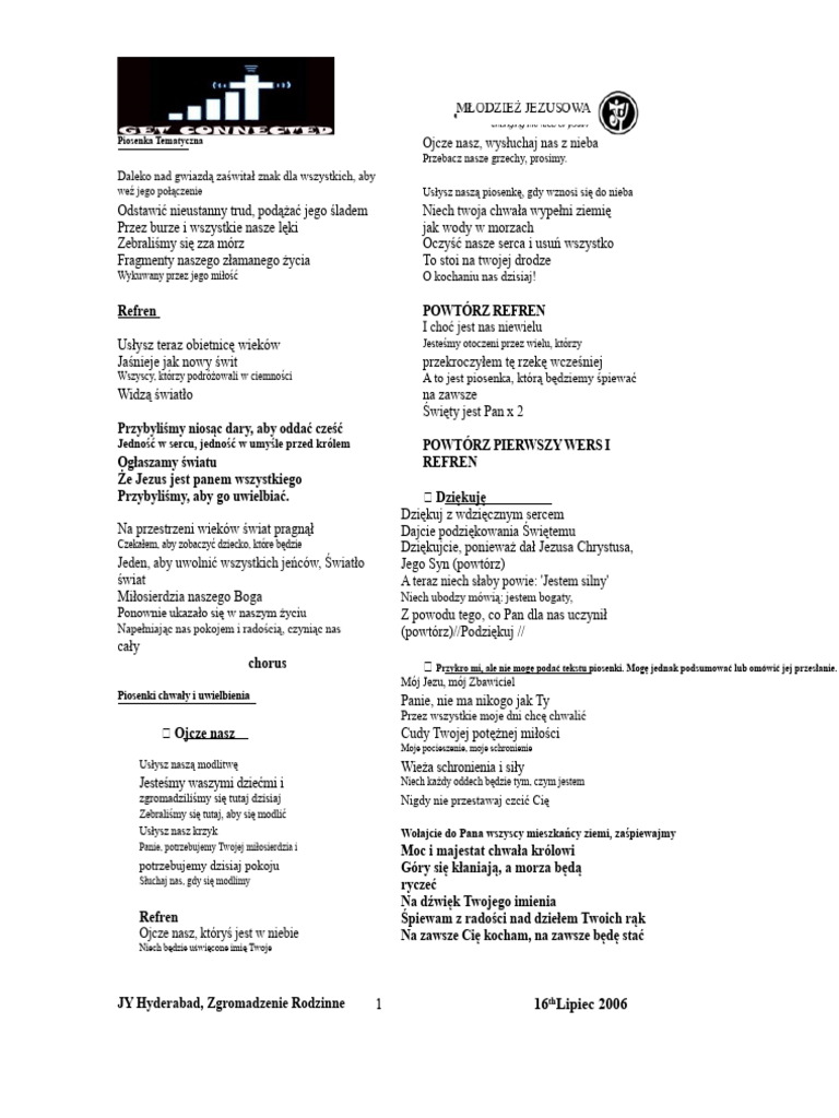 Teksty Piosenek | PDF