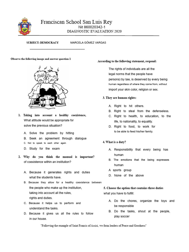 Democracy Diagnostic Evaluation 2020 | PDF | Rights | Psychology