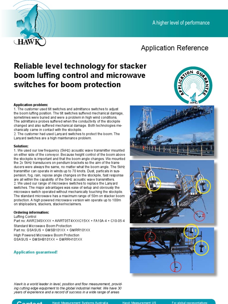 Acoustic & Microwave Boom Control Solutions | PDF