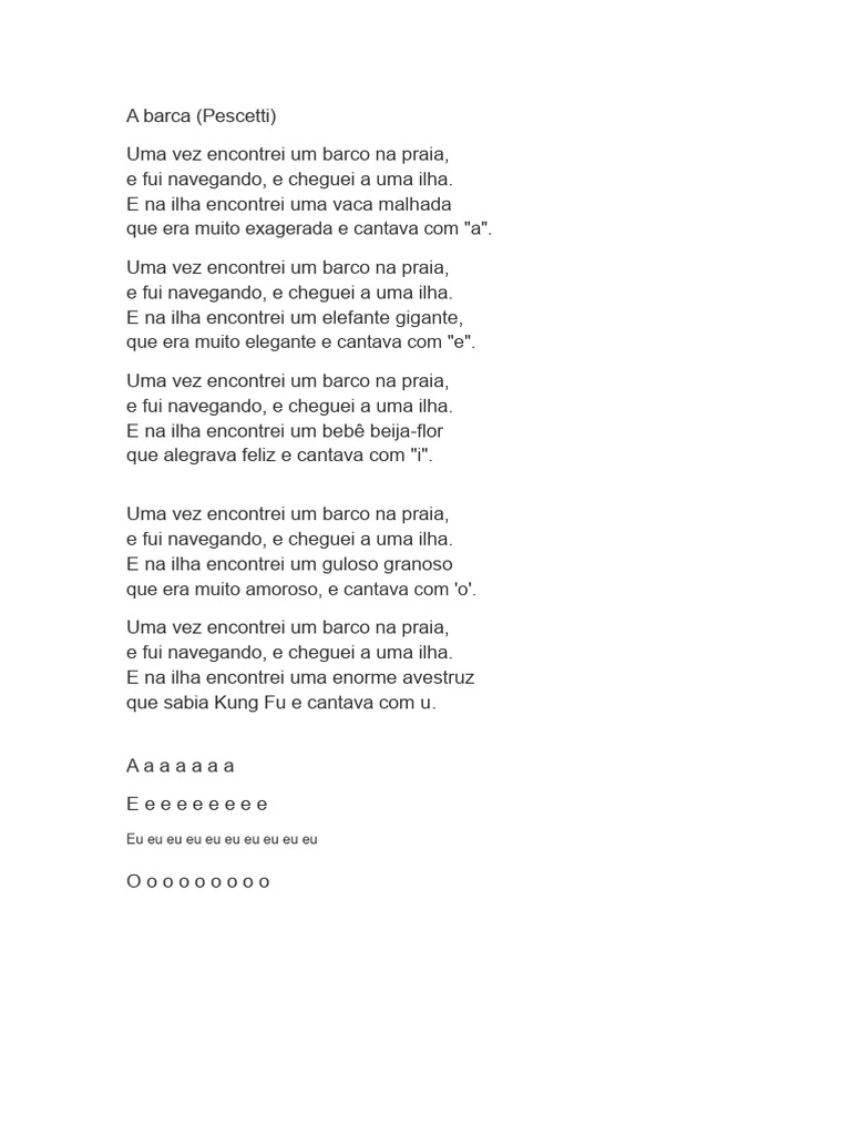 A barca.docx | PDF