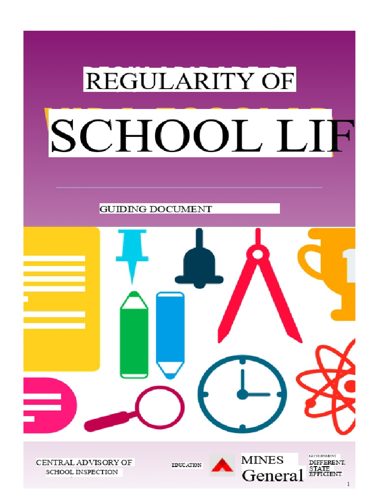 School Life Regularity - Guidance Document | PDF | Professional ...