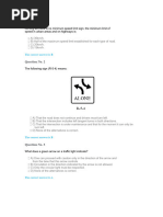 Intersection Navigation and Right-of-Way | PDF