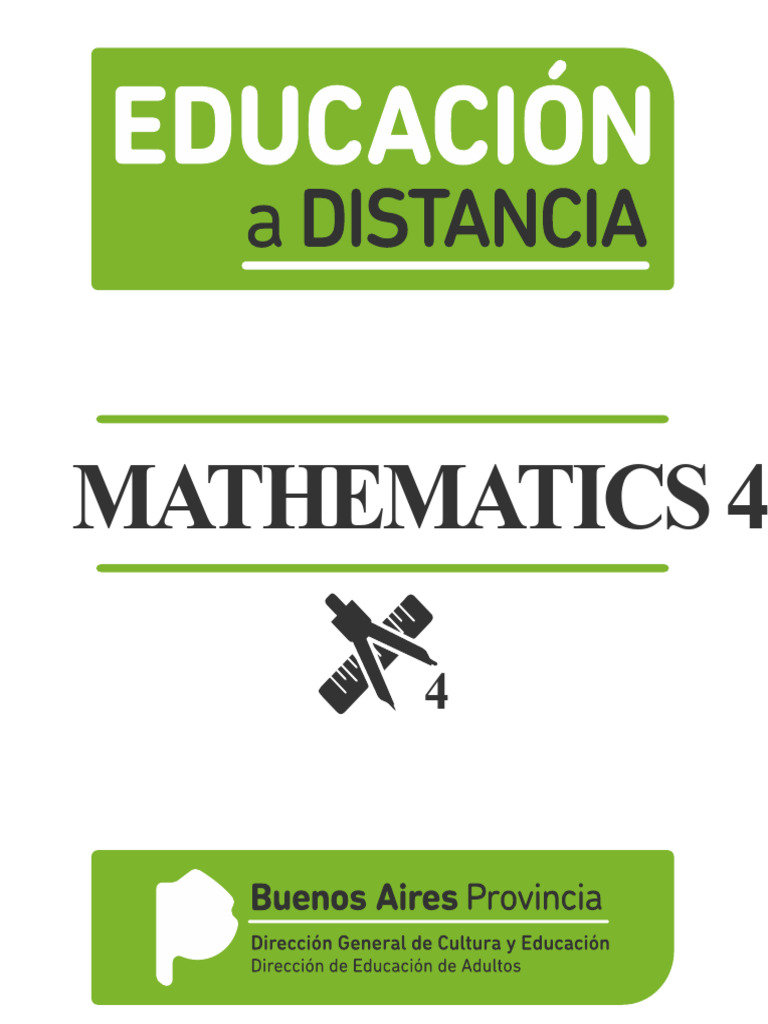 Distance Education in Mathematics 4 | PDF | Asymptote | Limit (Mathematics)