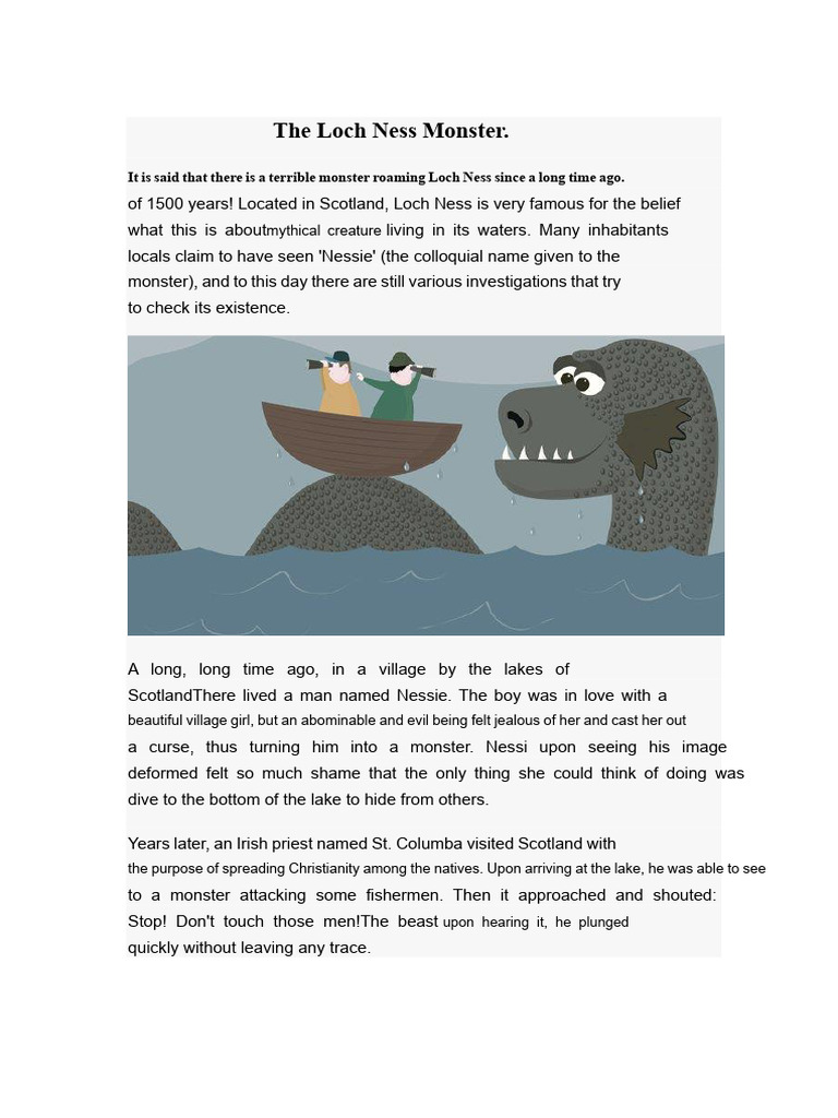 The Loch Ness Monster | PDF