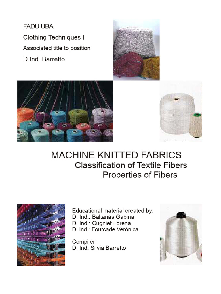 Classification of Textile Fibers | PDF | Wool | Textiles