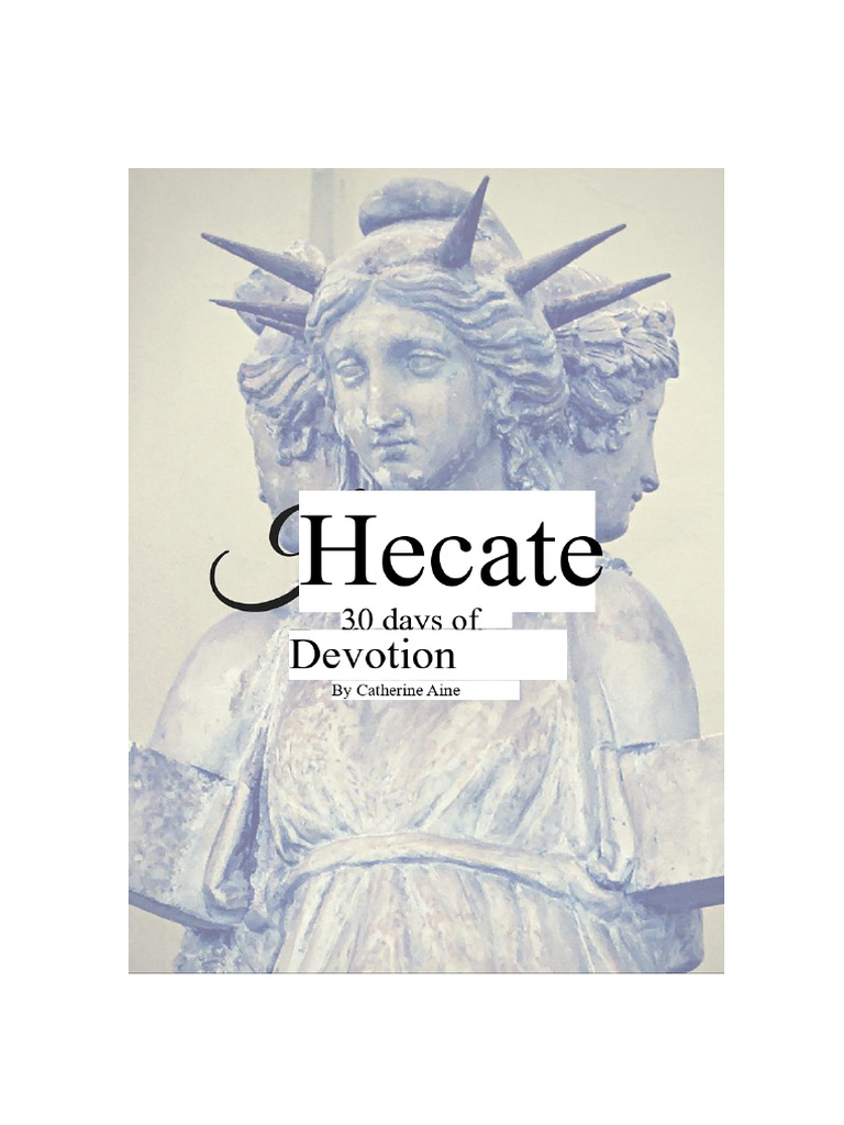Hecate, 30 Days of Devotion | PDF | Persephone