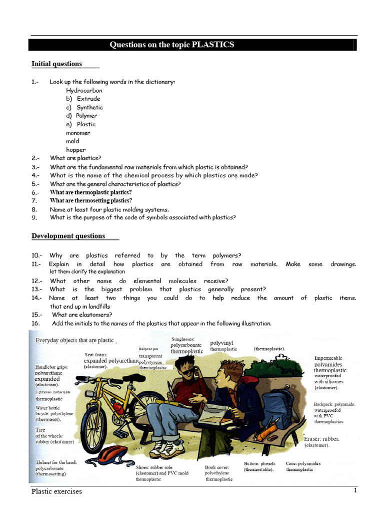 Comprehensive Guide to Plastics | PDF | Plastic | Polymers