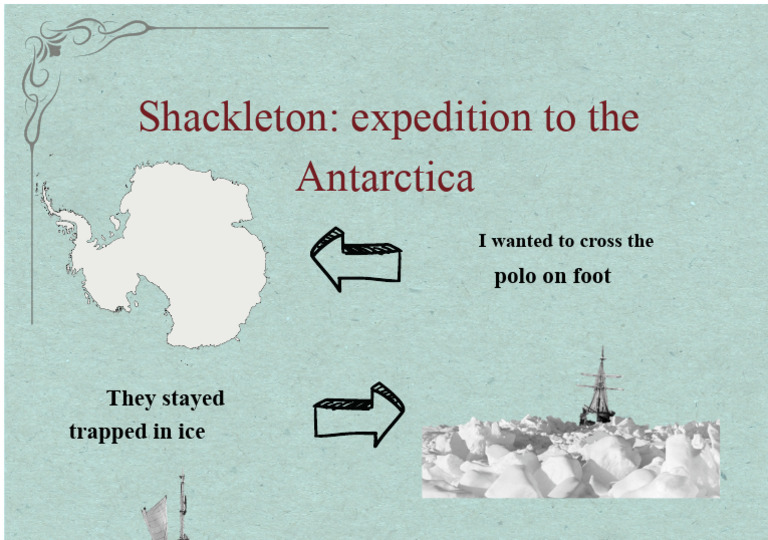 Shackleton expedition to Antarctica | PDF