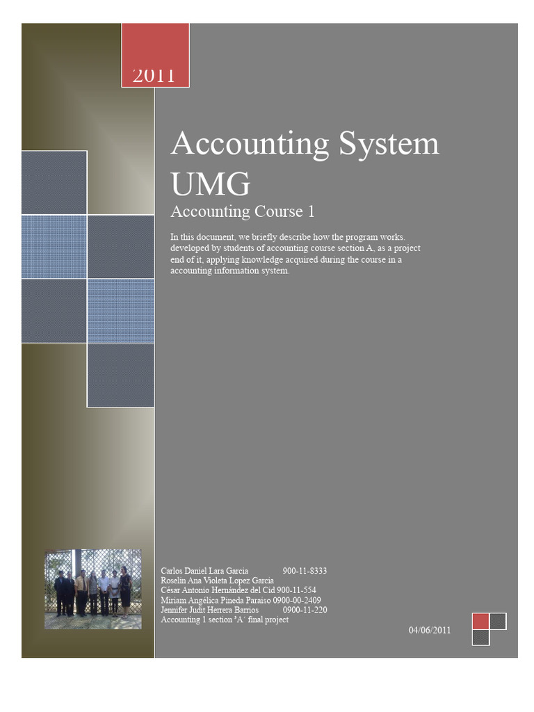 Accounting Program Manual | PDF | Java (Software Platform) | Java (Programming Language)