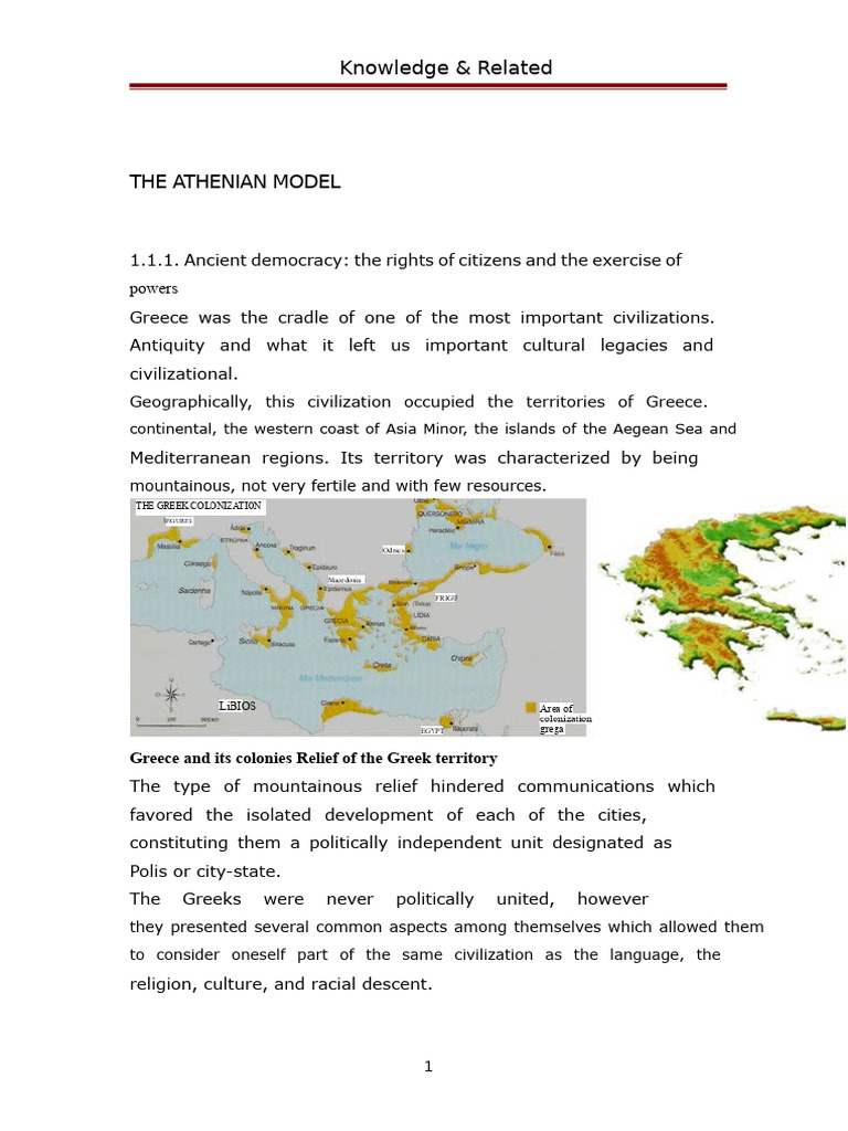 THE ATHENIAN MODEL 10th History A | PDF | Classical Antiquity | Ancient ...