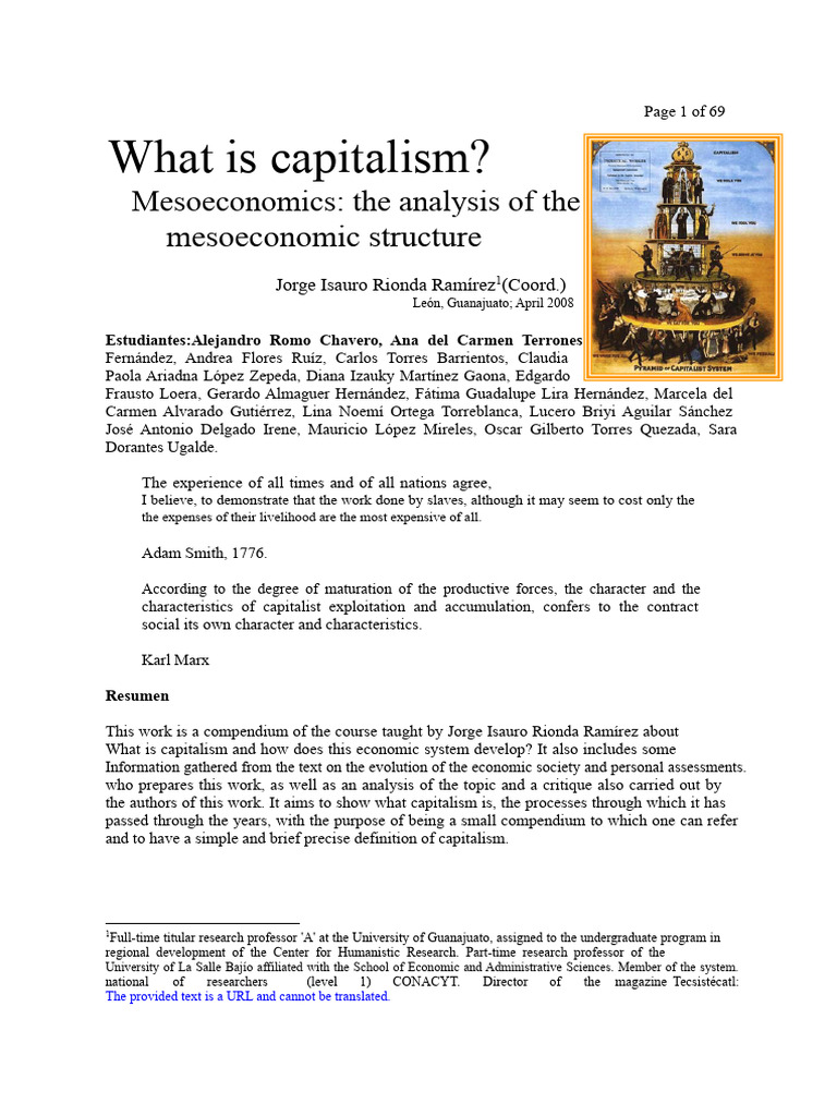 Understanding Capitalism: A Comprehensive Guide | PDF | Capitalism ...