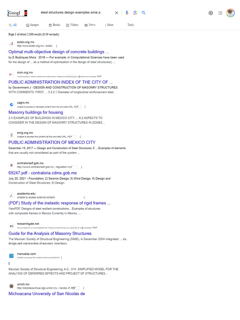 Steel Structures Design Examples Smie 3pdf - Search With Google | PDF | Civil Engineering ...