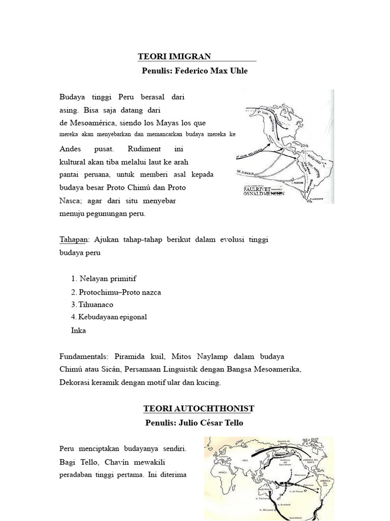Teori Imigran | PDF