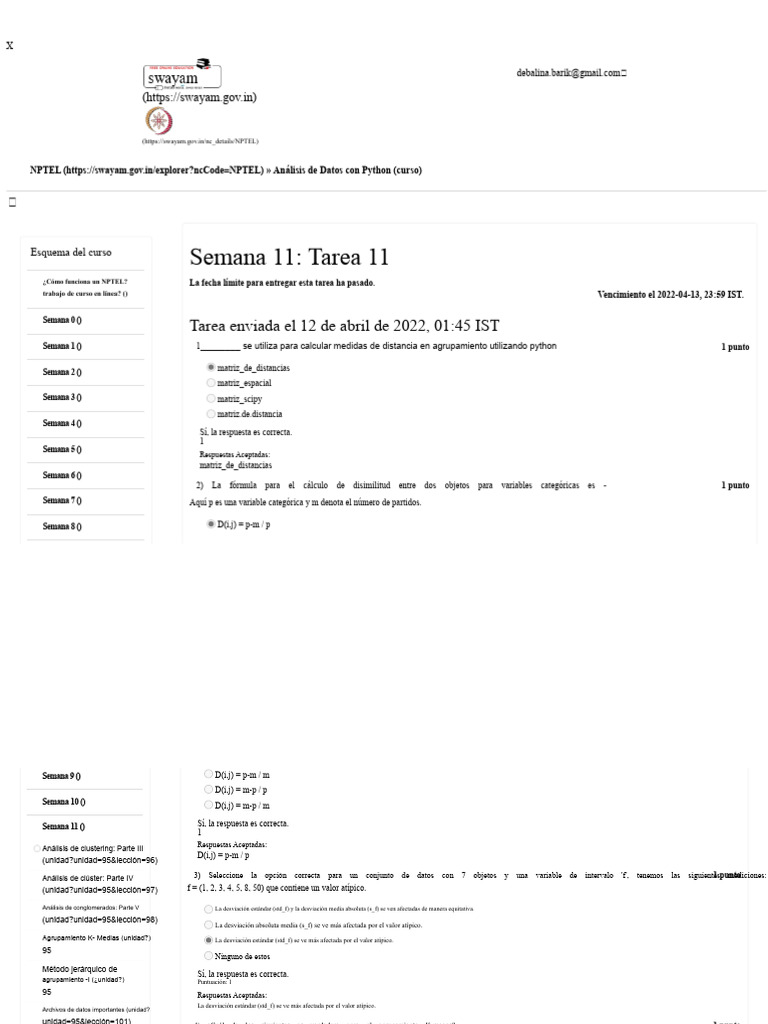 Análisis De Datos Con Python Unidad 13 Semana 11 Pdf Algoritmos 4925