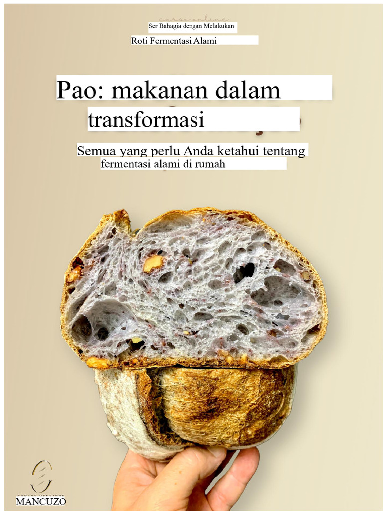 Roti Fermentasi Alami: Panduan Lengkap | PDF