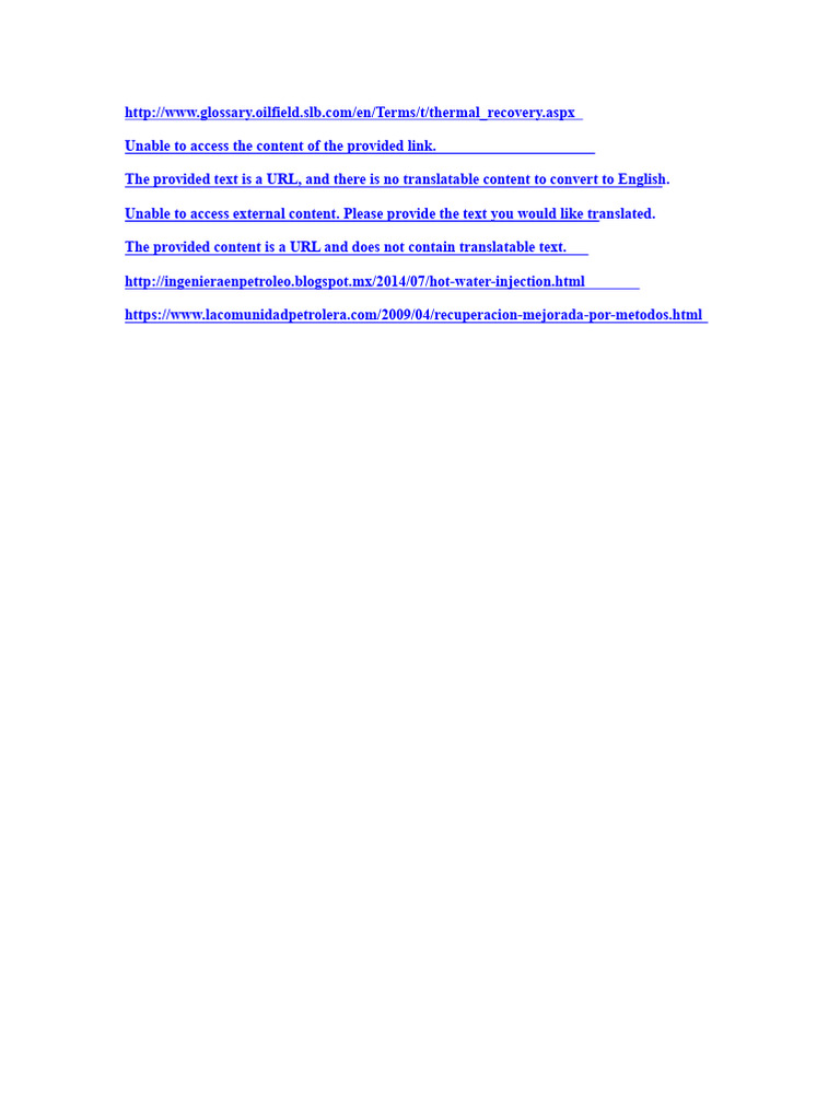 Thermal Recovery Methods Explained | PDF | Combustion | Petroleum