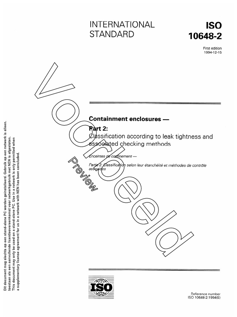 Ejemplo de ISO 10648-2 NEN | PDF
