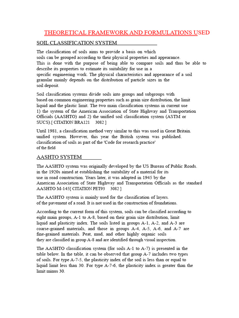 Soil Classification Aashto-Astm | PDF | Gravel | Sand