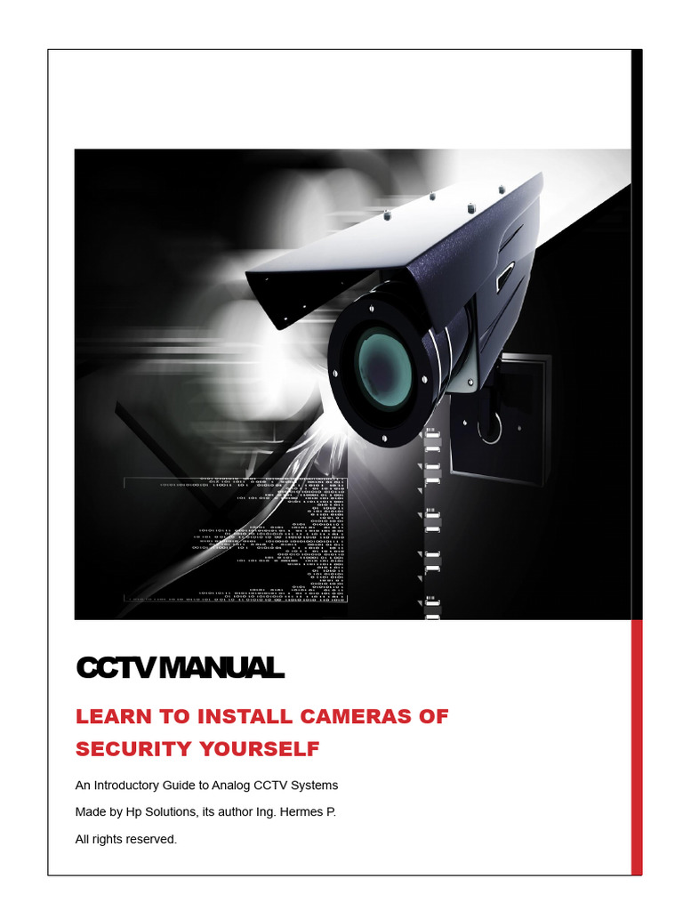 CCTV Manual - HP-1 Solutions | PDF | Color | Port (Computer Networking)