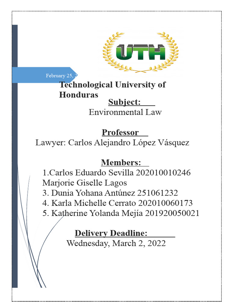 TASK 1 II PARTIAL Administrative Procedure For Environmental Licensing ...