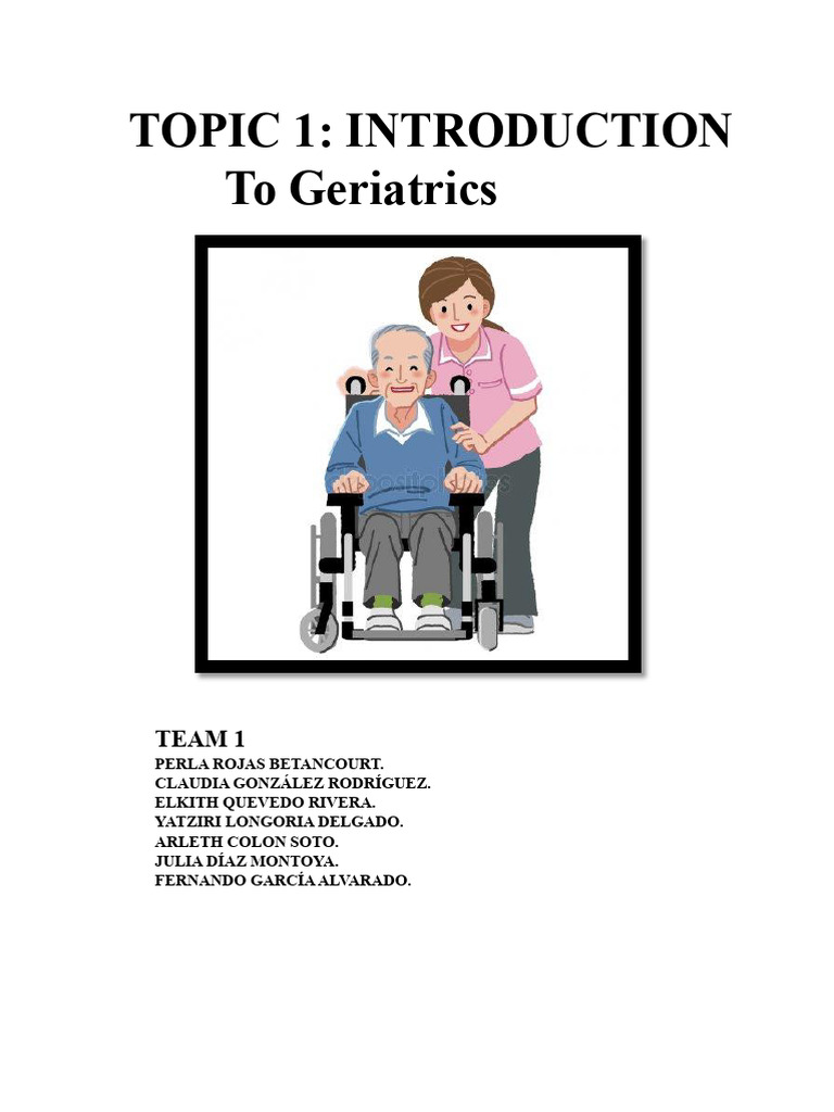 Introduction to Geriatrics and Gerontology | PDF | Geriatrics | Senescence