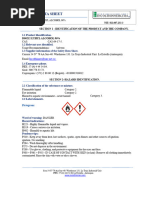 Ethanol 95% Safety Data Sheet | PDF | Combustion | Ethanol