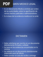 Informe Médico Legal: Estructura y Requisitos | PDF | Testigo experto ...