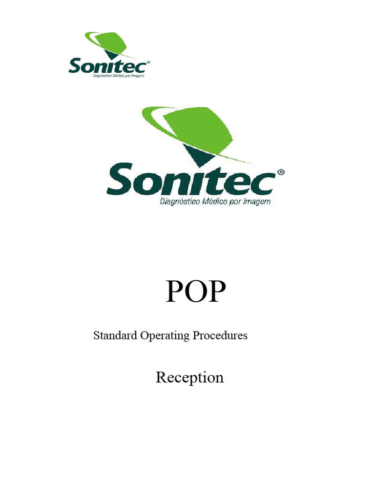SOP. Standard Operating Procedures. Reception | PDF | Credit Card | Debit Card