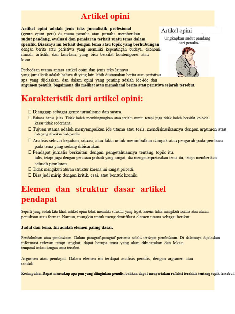 Artikel Opini | PDF