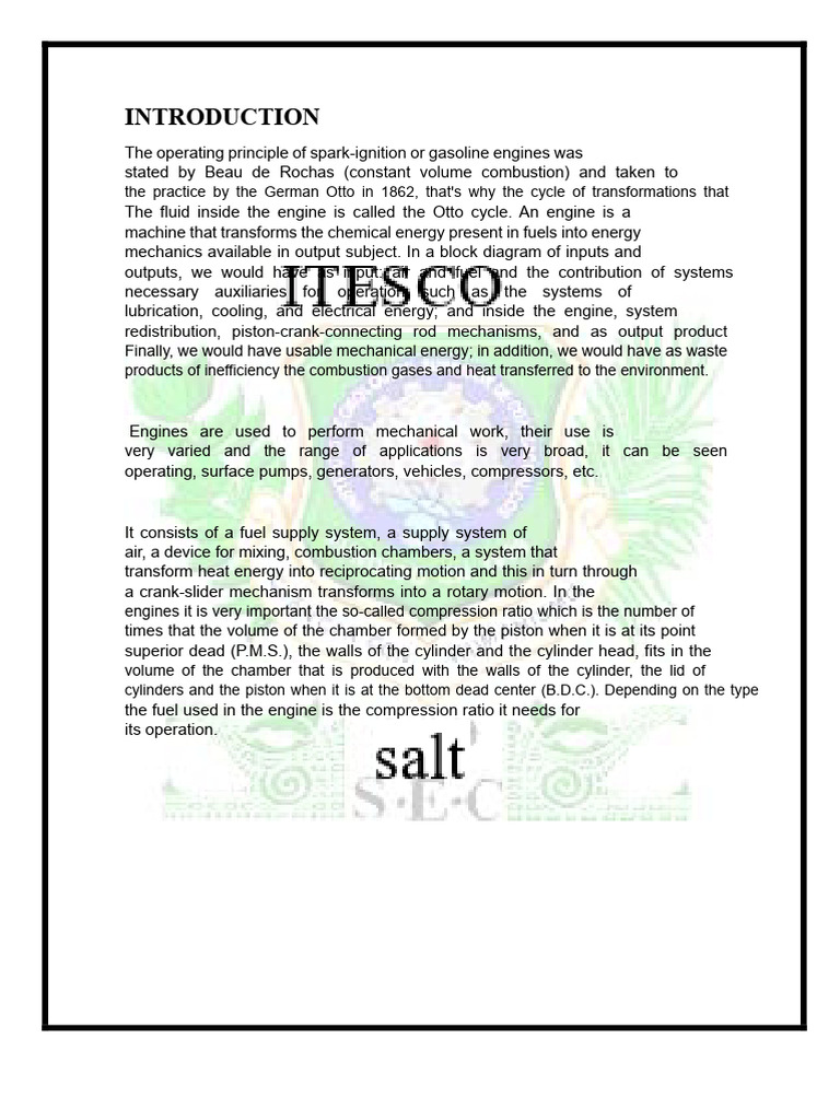 Understanding Gasoline Engine Systems | PDF | Internal Combustion ...