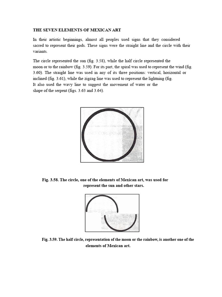 Seven Elements of Mexican Art Explained | PDF
