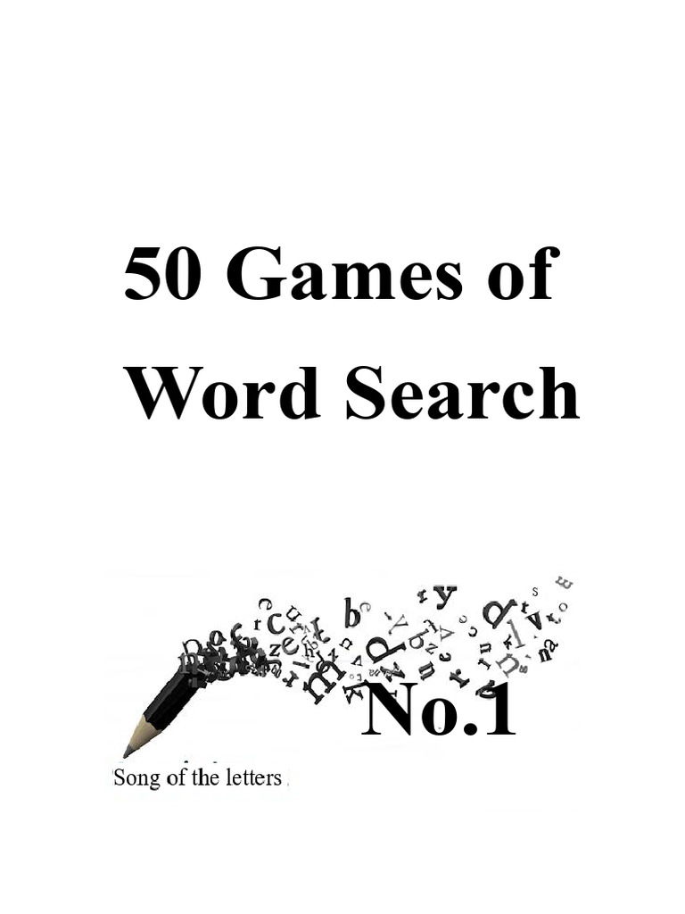 50 Word Search Games PDF | PDF | Word Search | Word Puzzles