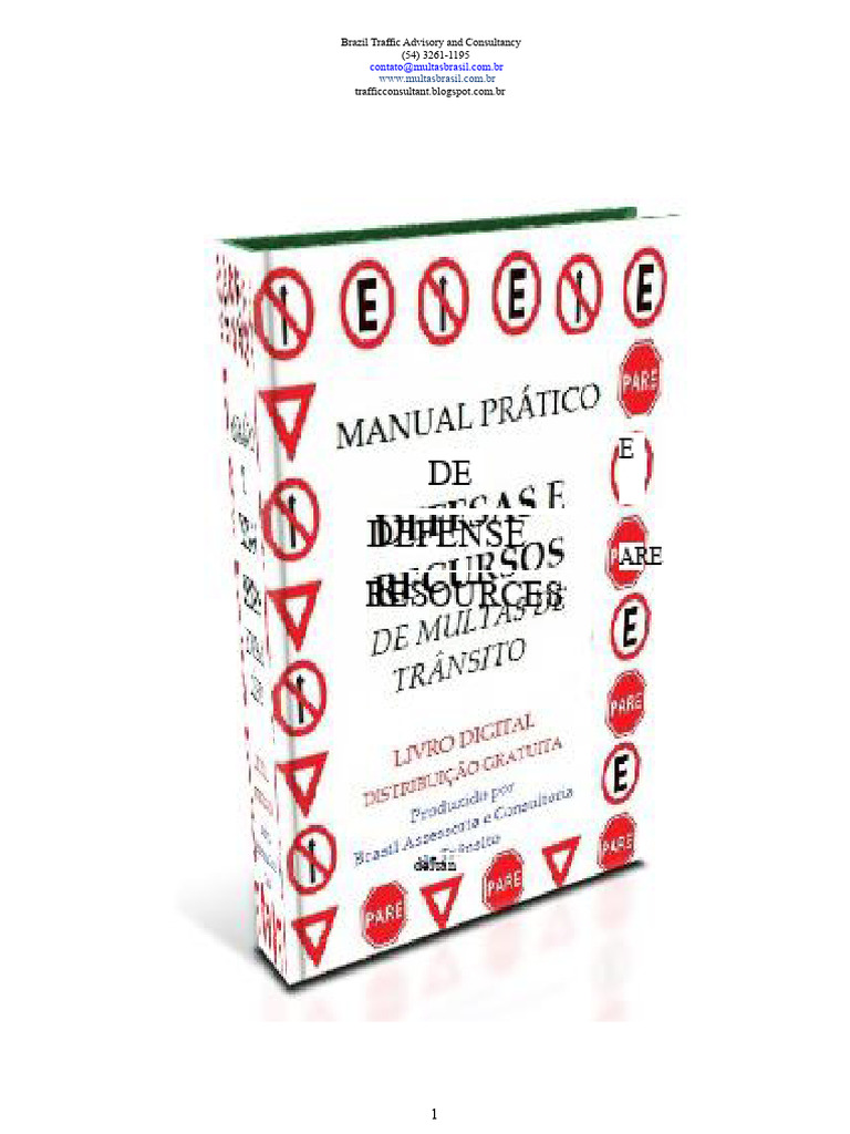 Free Manual of Defenses and Appeals For Traffic Fines | PDF | Fine ...
