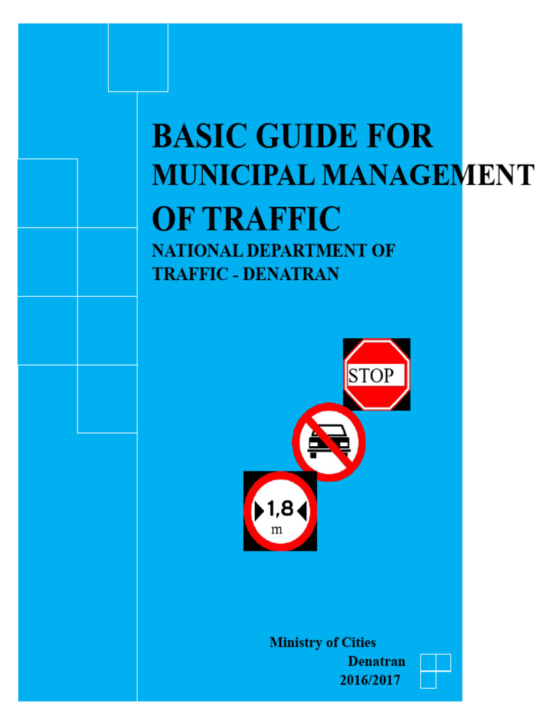 Municipal Traffic Management Guide | PDF | Accessibility | Road